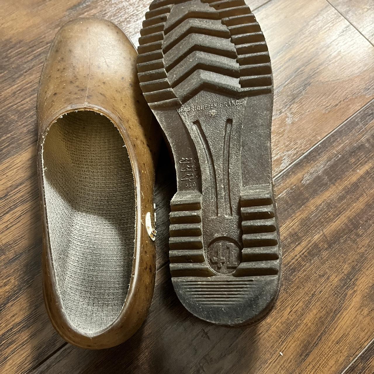 Plasticana Gardena hemp clog made in France size... - Depop