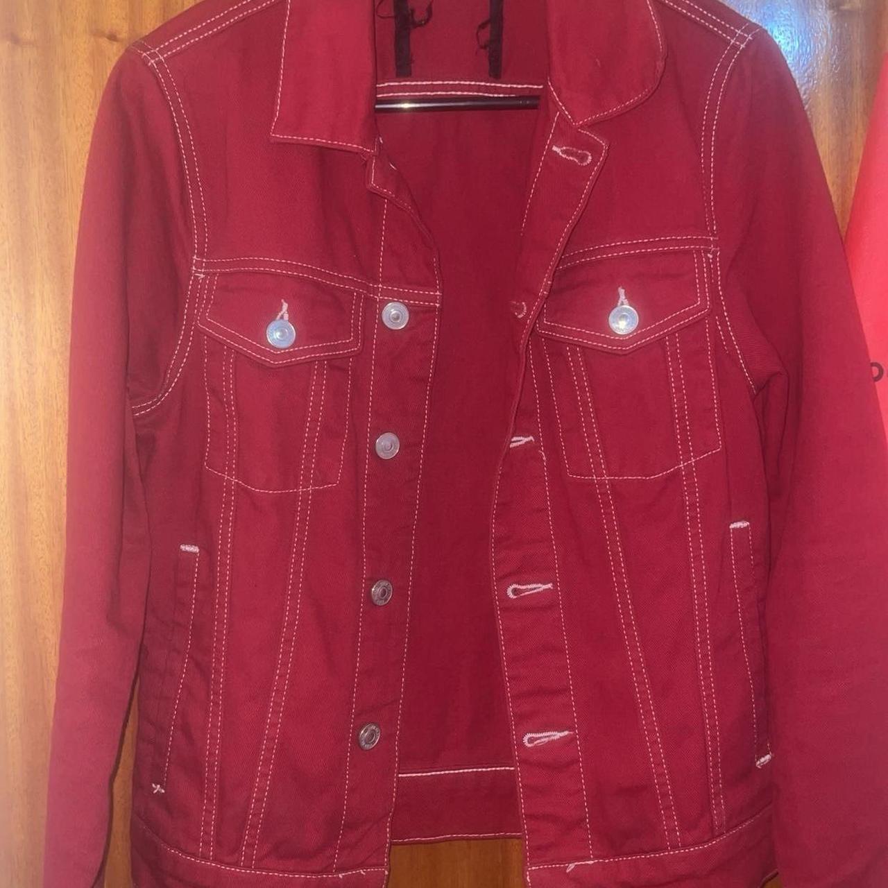 River island denim jacket Size women’s xs - Depop