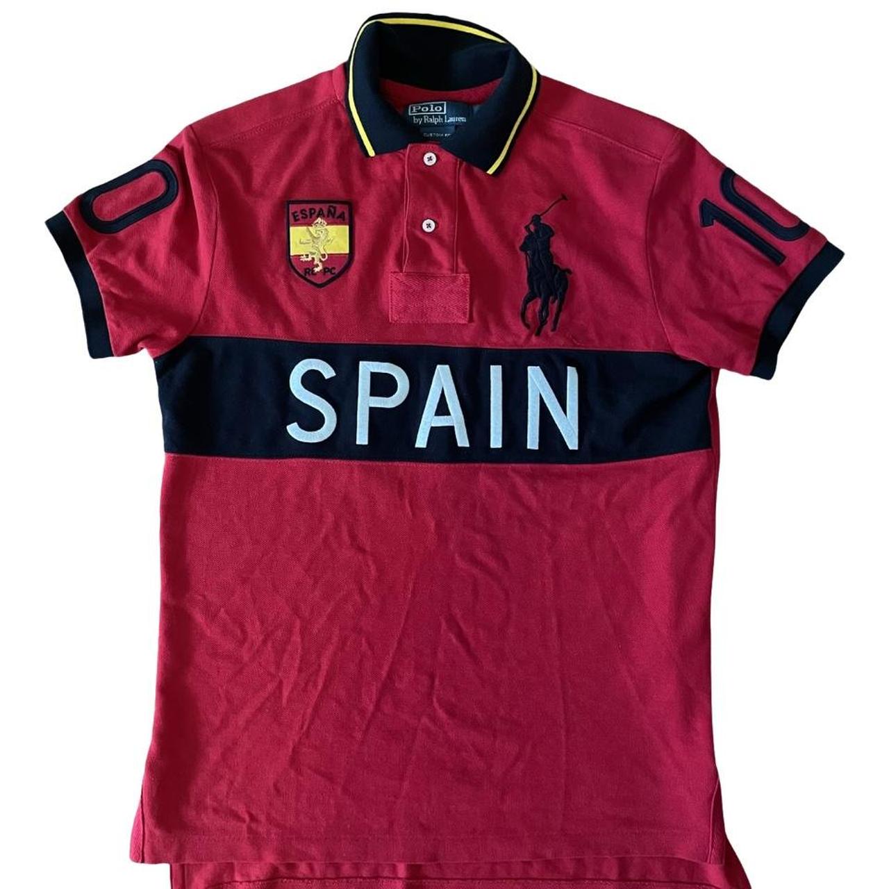 Ralph Lauren SPAIN Polo chief keef big pony -Fits a... - Depop