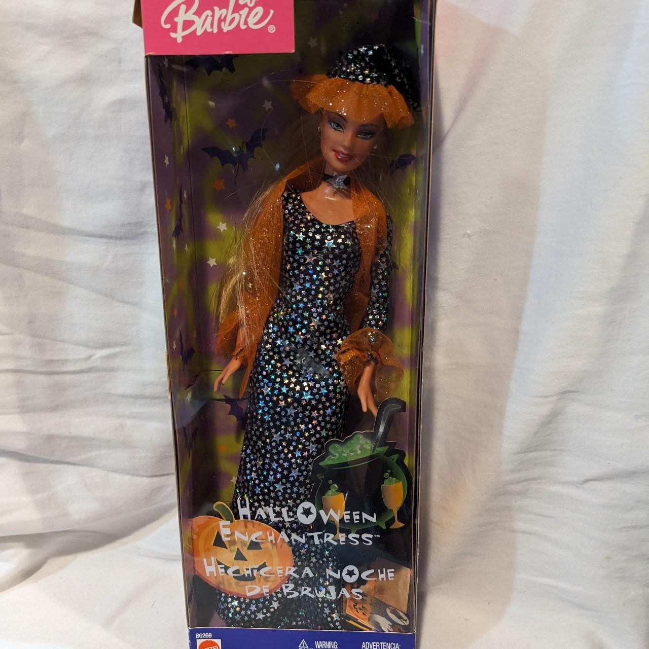 Halloween Enchantress Barbie Doll Witch 2003 Mattel... - Depop