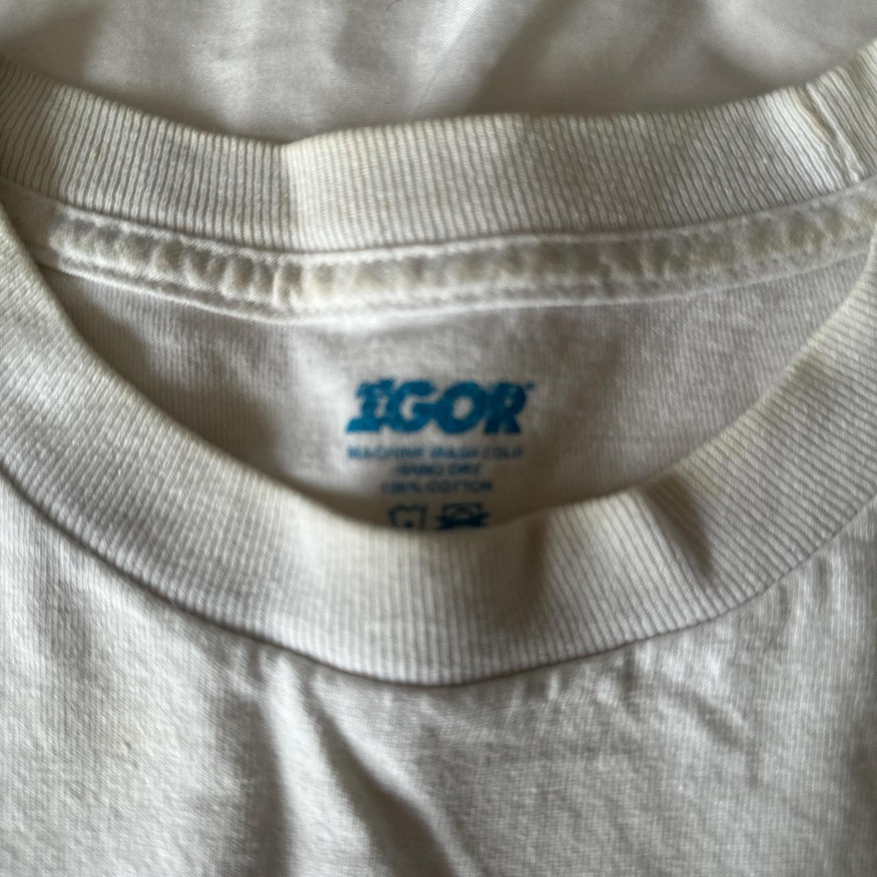 GOLF - IGOR Tour PUPPET T-Shirt WHITE - Size M -... - Depop