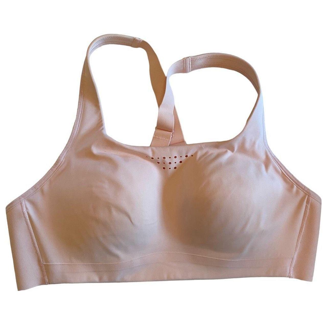 Athleta Phenomena Sports Crossback Bra 36B Blush Pink - Depop