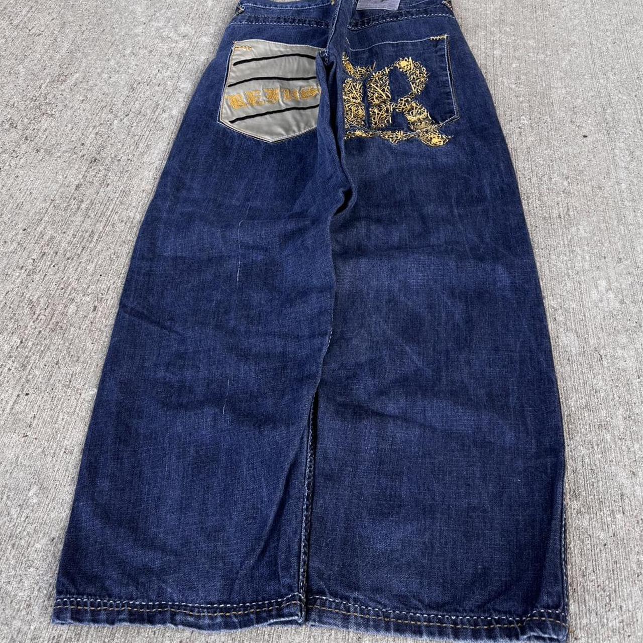 Y2K Baggy Refuse Jeans Super Seeeexi Pair 😩😩🏴‍☠️ Was... - Depop