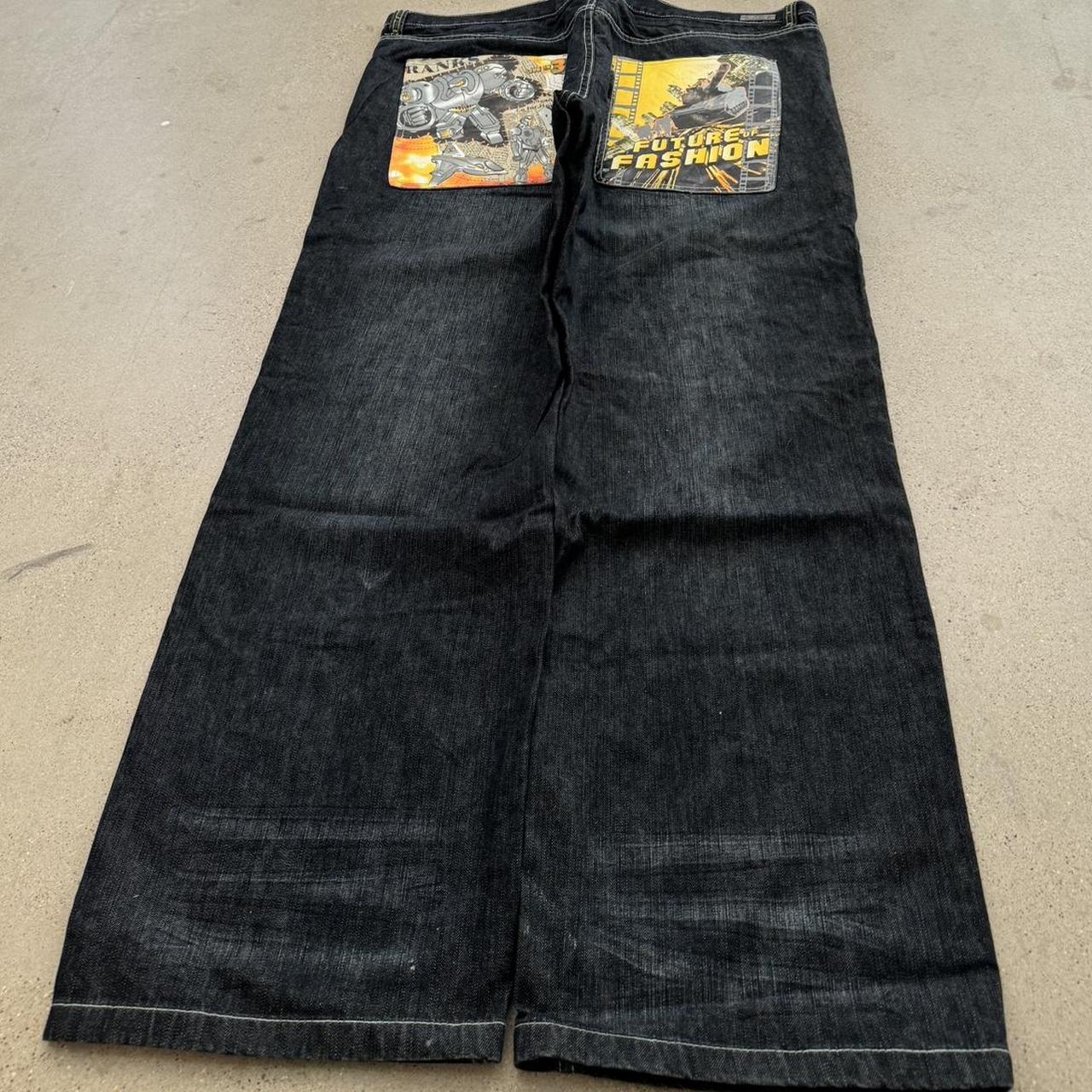 Y2K Baggy Miskeen Jeans CRAZYYY PAIR 😭😭 Baggy... | Depop