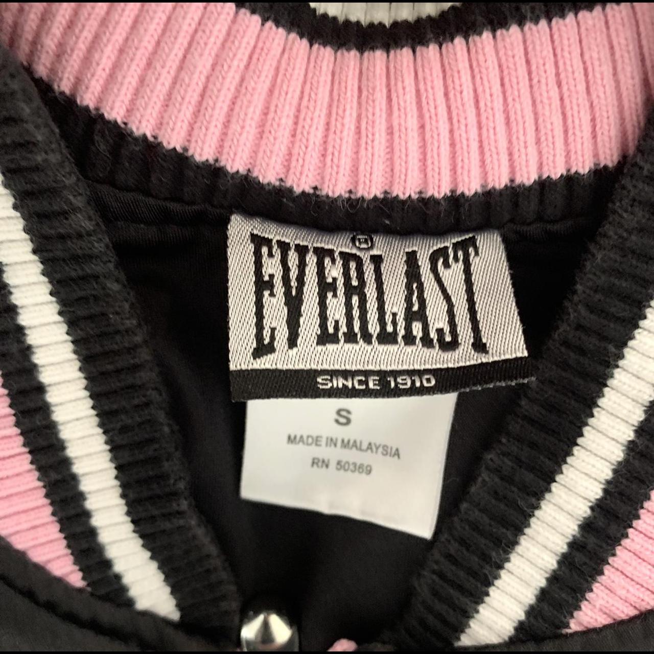 Everlast Women's Pink and Black Jacket | Depop