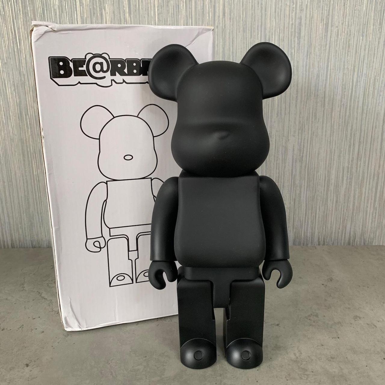 Bearbrick Black | Pop Art Figure Toy | Height 28cm... - Depop