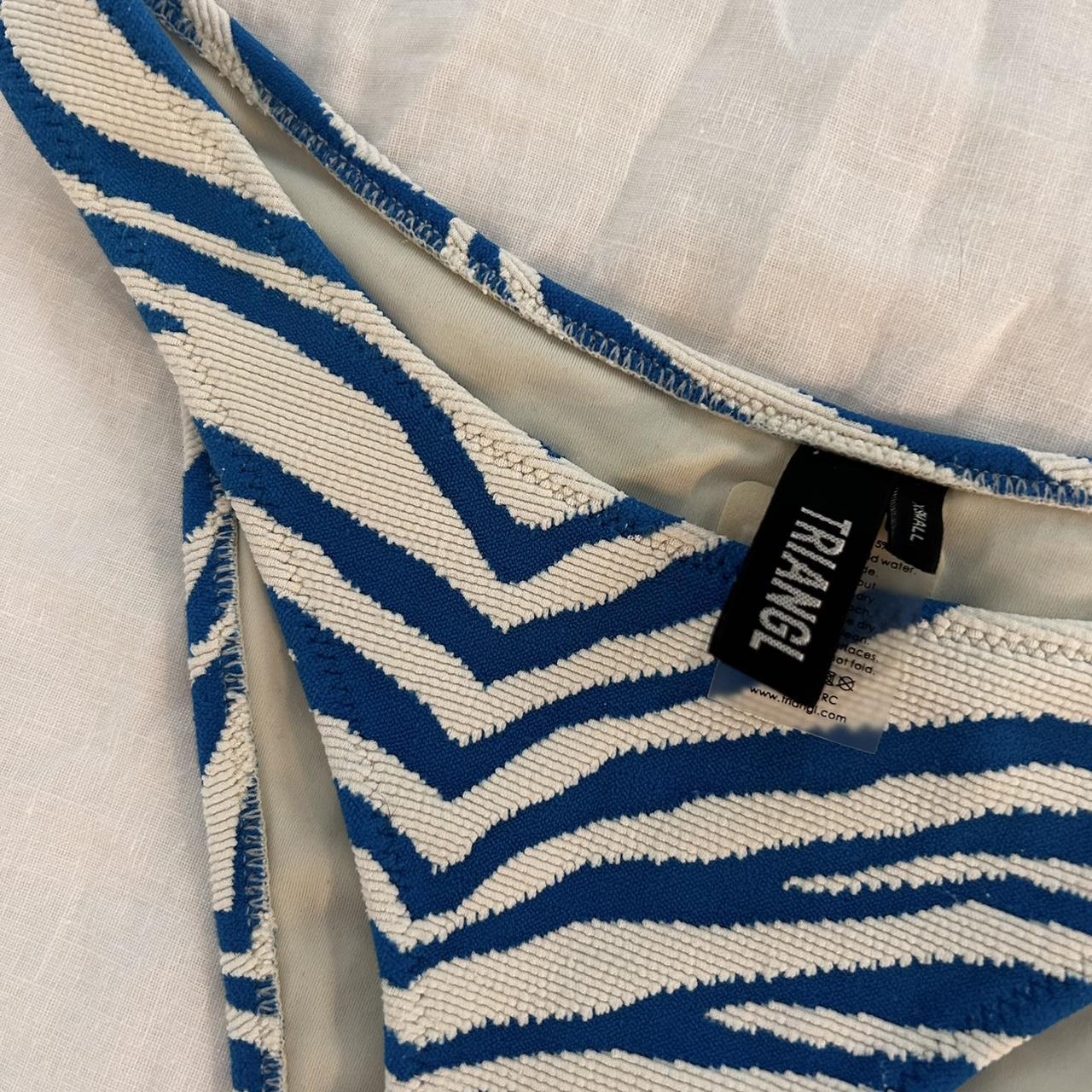 - xs triangl bikini set - good condition - Depop