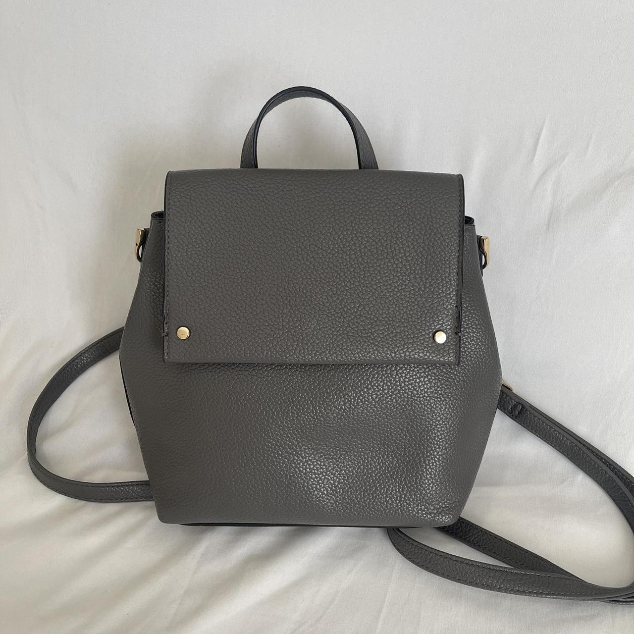 A New Day Women's Grey and Gold Bag | Depop