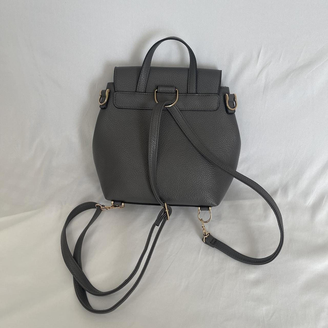 A New Day Women's Grey and Gold Bag | Depop