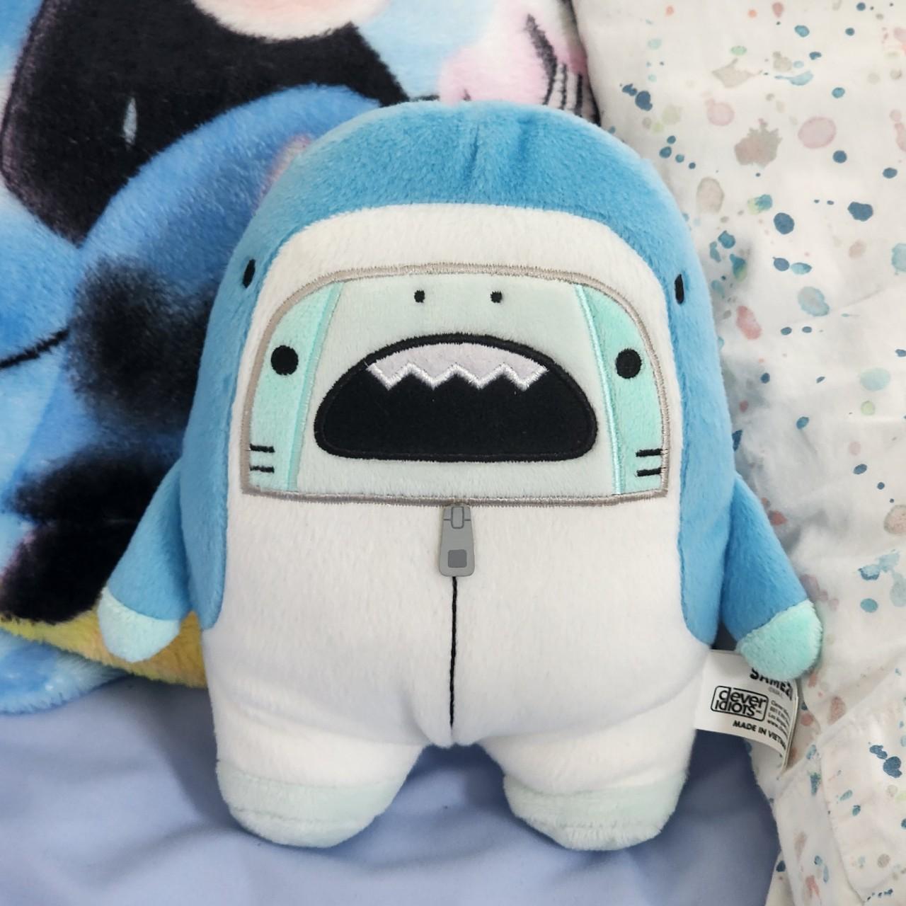 SAMEZU SHARK 6 inch plushie ️ ️dm me before you buy... - Depop