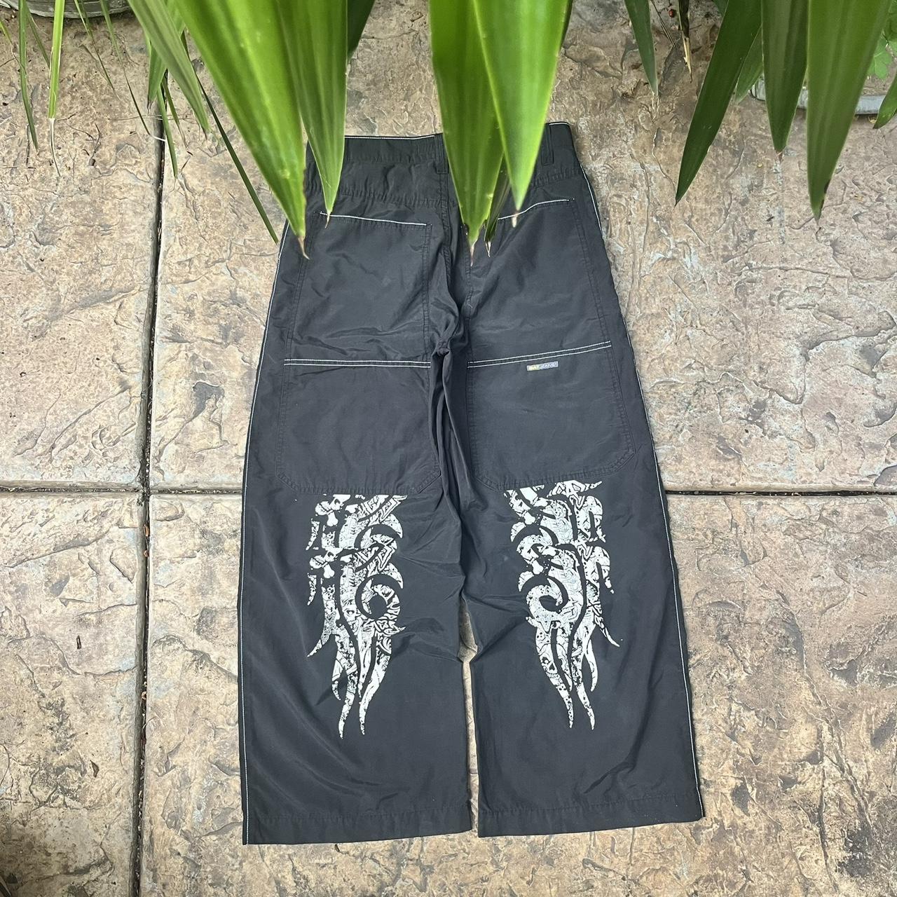 Vintage Y2K GAT Rave Pants 30 Gypsies and Thieves... | Depop