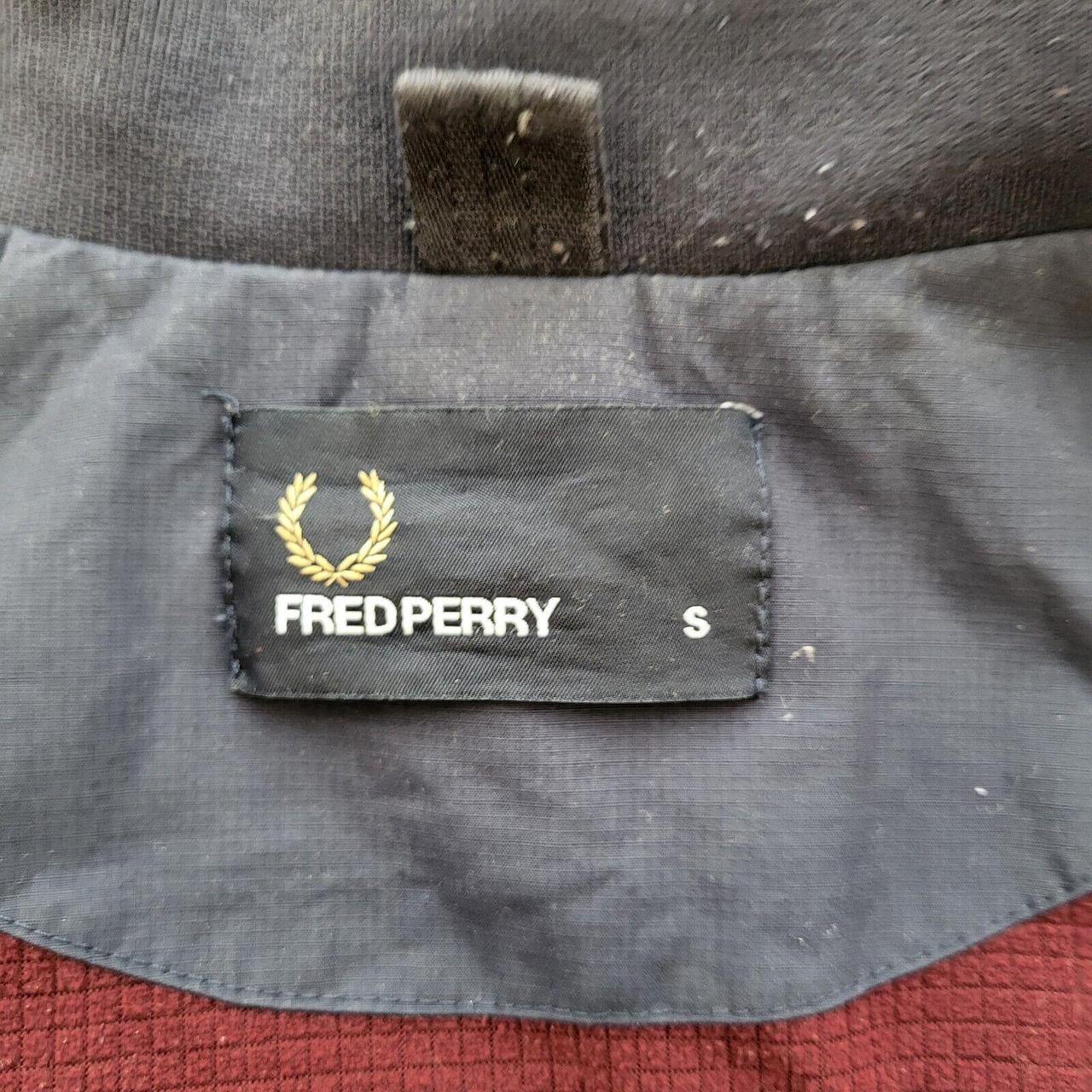Fred Perry Navy Blue Lightweight Jacket UK Men's S... - Depop