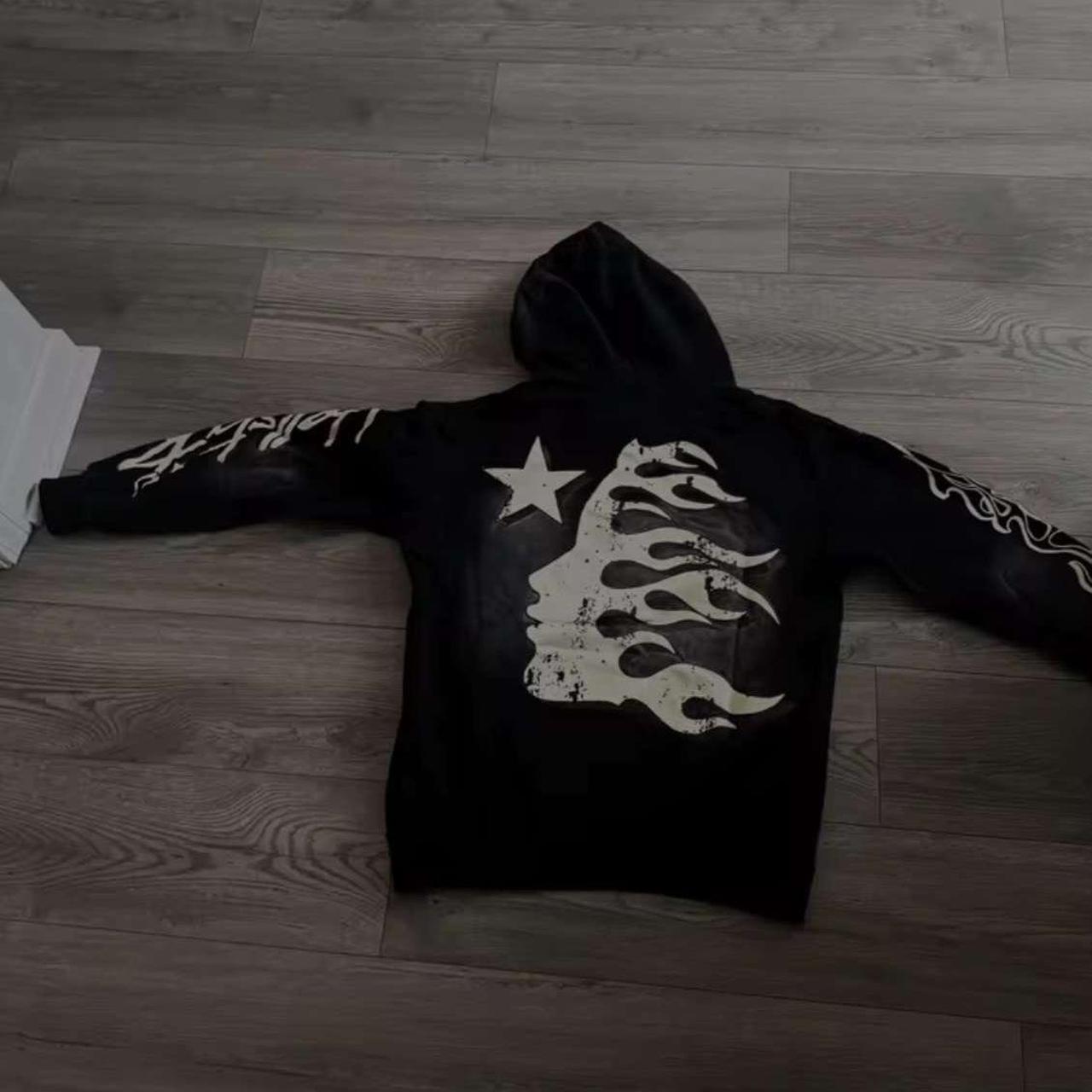 Black Hellstar hoodie Brand new Original packaging... | Depop