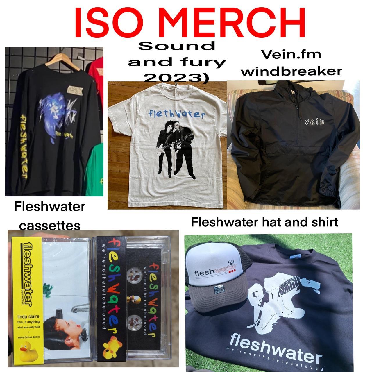ISO Fleshwater tour merch men’s size S-L Also... | Depop