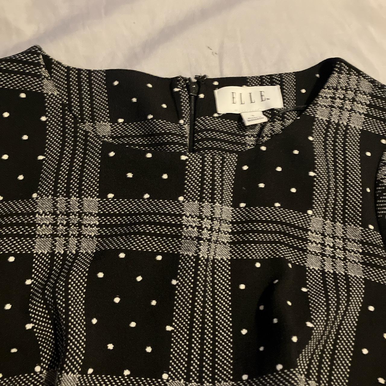 Gothic Flannel and polkadot design dress that is... - Depop