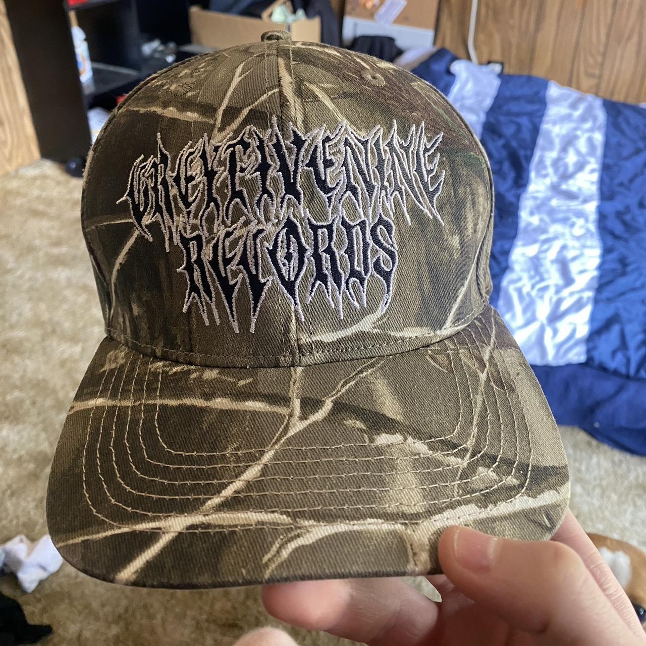$uicideBoy$ Grey day Tour camo hat. Fits well and... - Depop