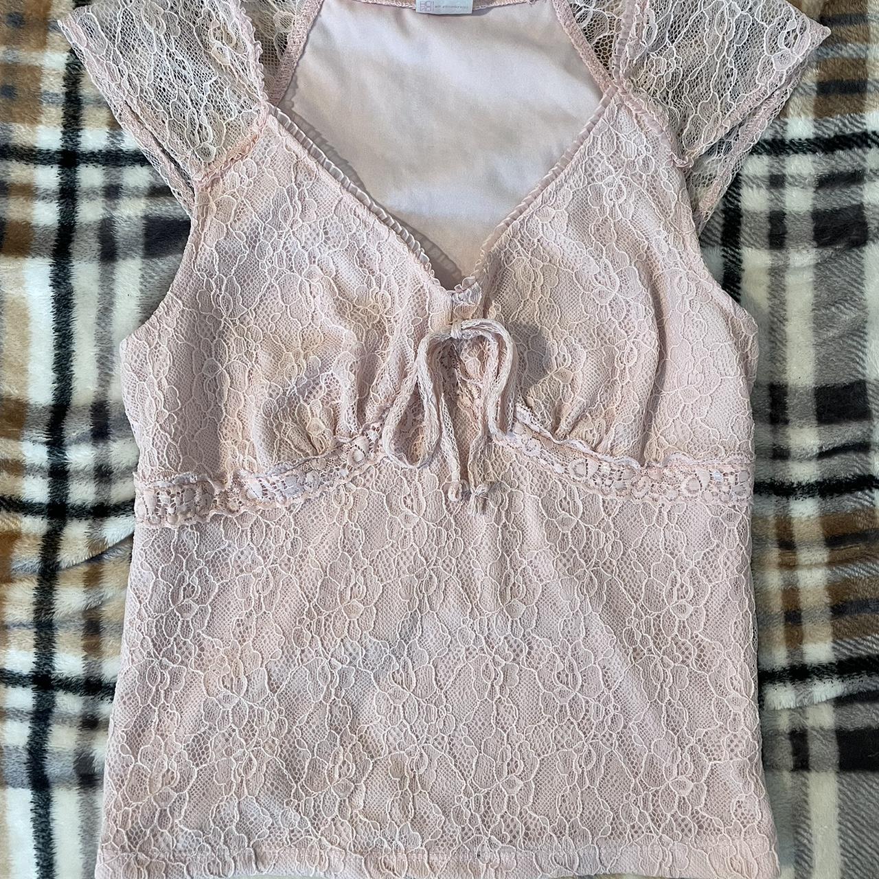 Super cute little walmart top ! coquette 🎀💗 - Depop