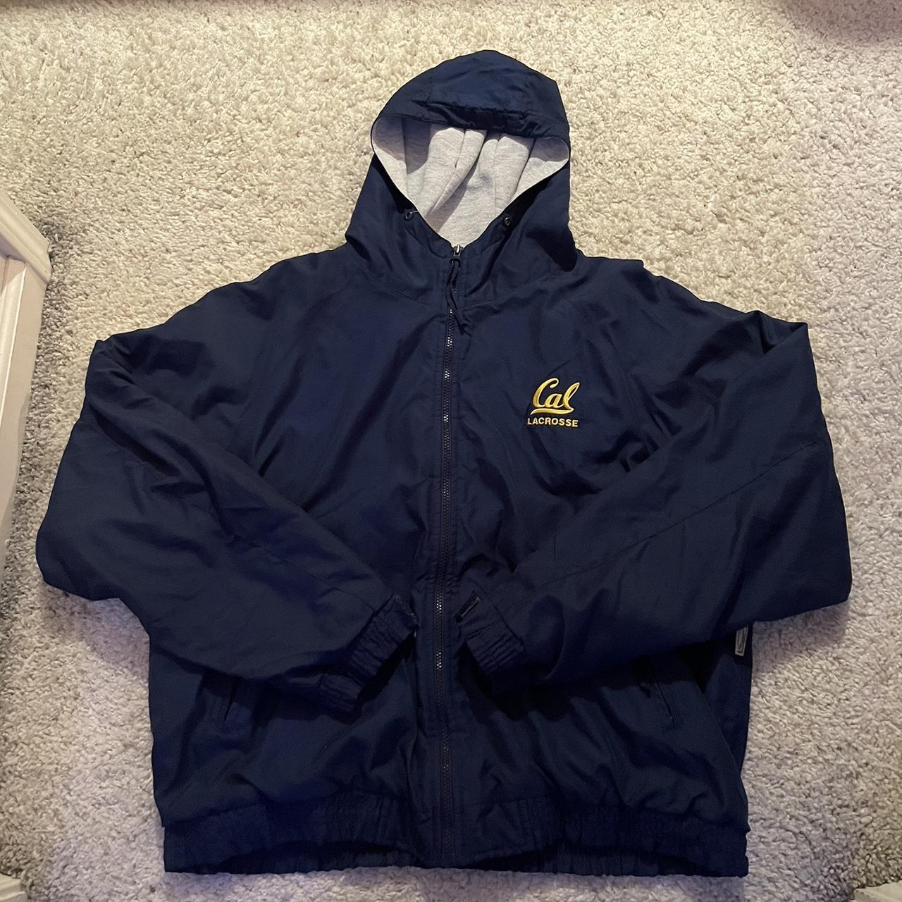 Men's Navy and Blue Jacket | Depop