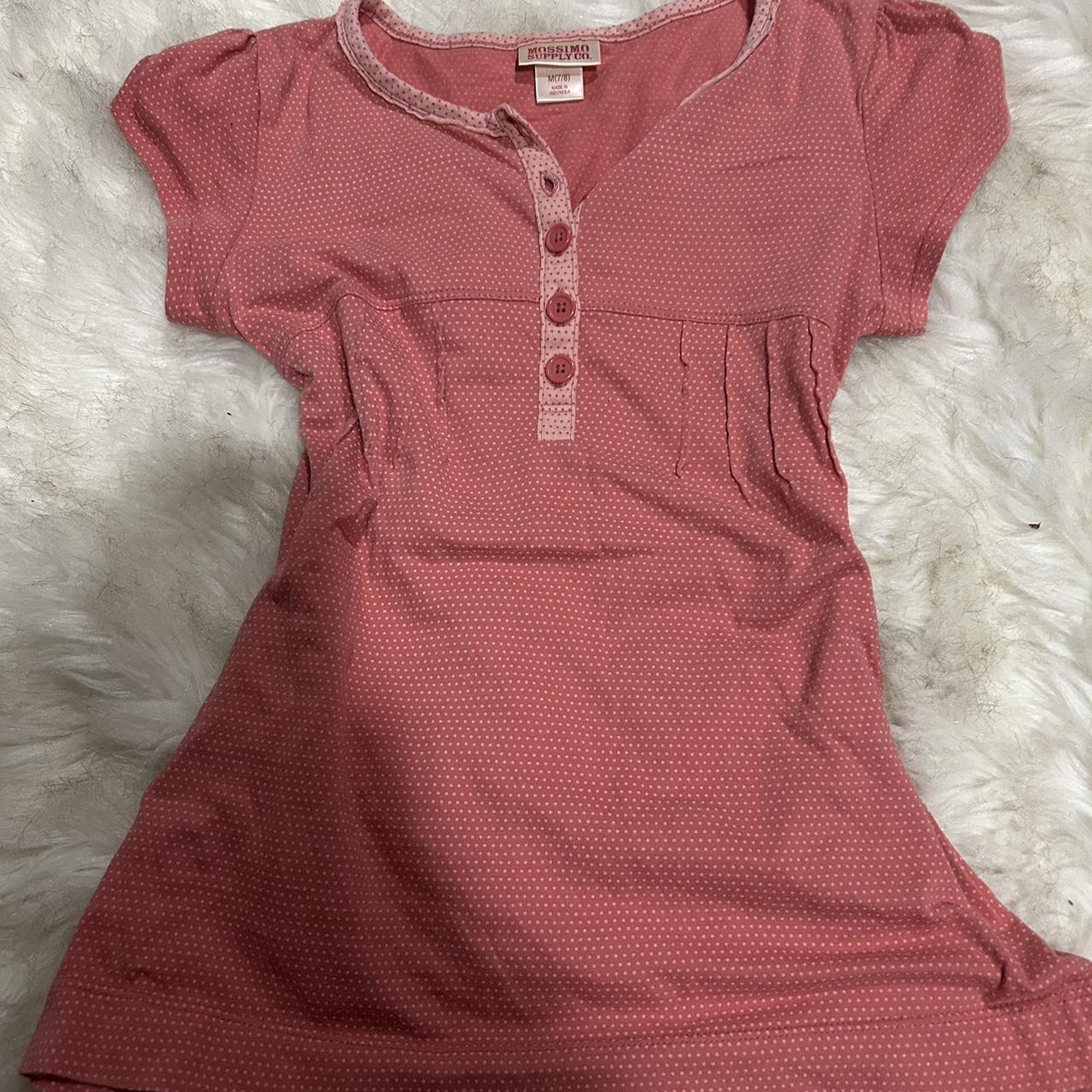 mossimo vintage babydoll top sizing is kids M but... - Depop