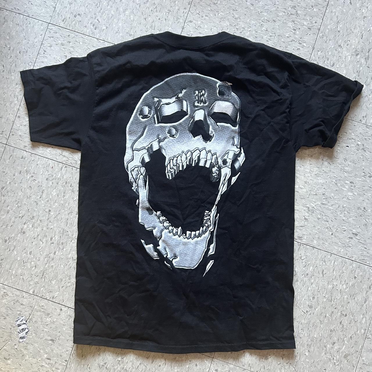 Revenge black logo tshirt Mens medium size,... - Depop