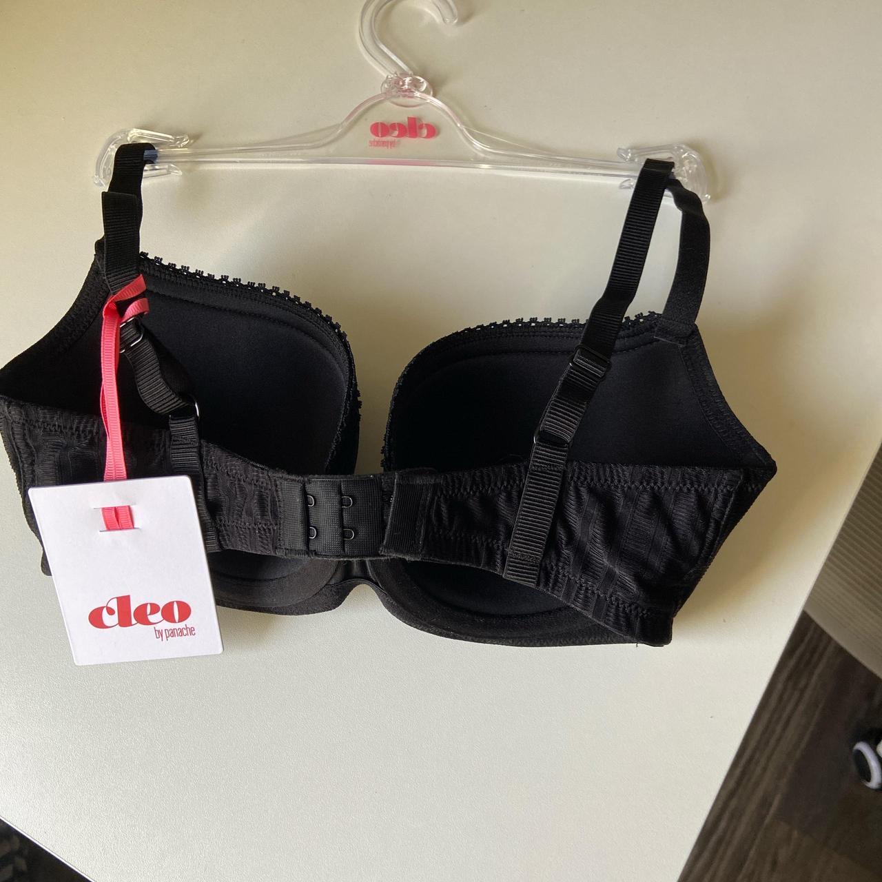 Black Cleo by Panache balconette padded bra Never... | Depop