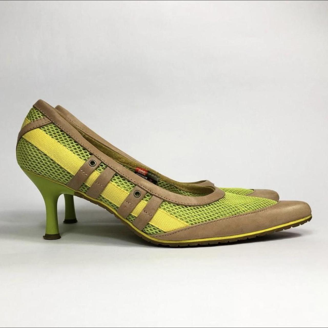 diesel kitten heels super cute and comfy size:5.5... - Depop