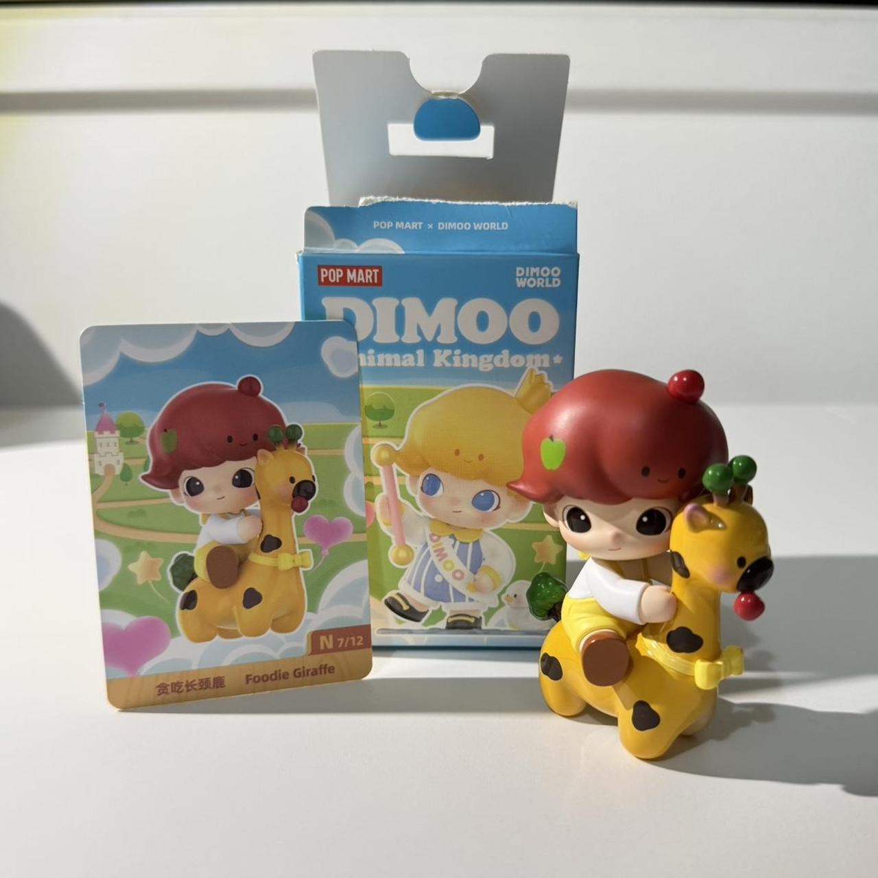 pop mart dimoo animal kingdom - foodie giraffe 🦒 -... - Depop