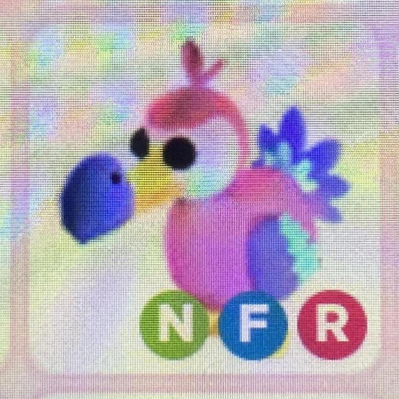 roblox adopt me, neon fly ride dodo, item will be... - Depop