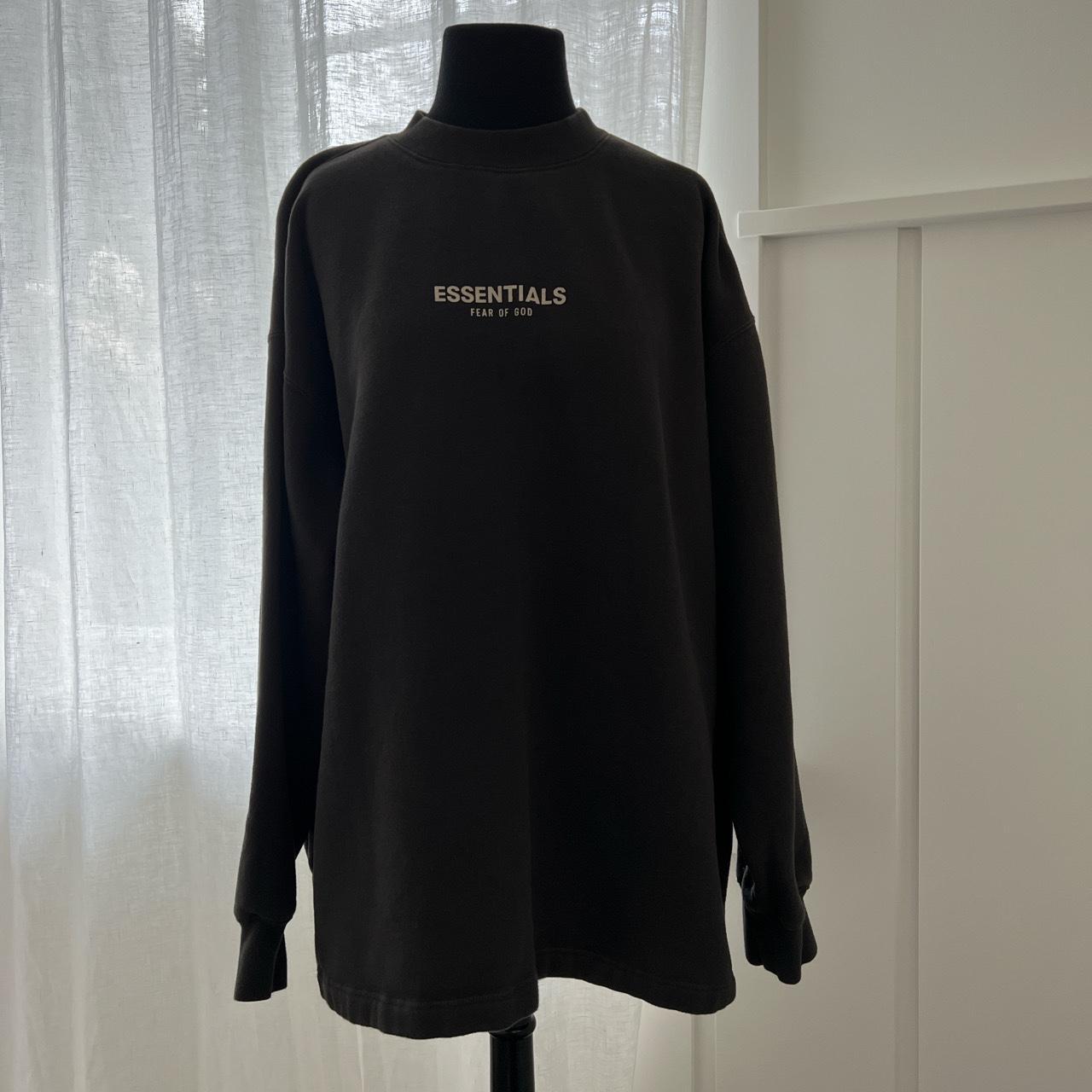 Essentials crew neck. Small grease stain in-front.... - Depop