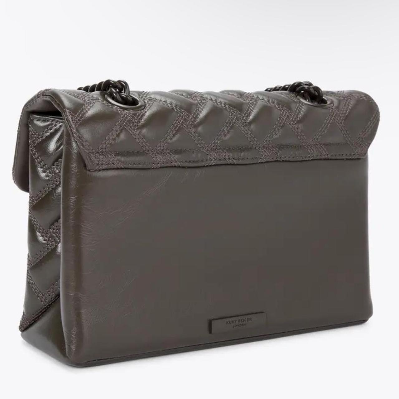 KURT GEIGER KENSINGTON DRENCH BAG DARK BROWN Worn once | Depop