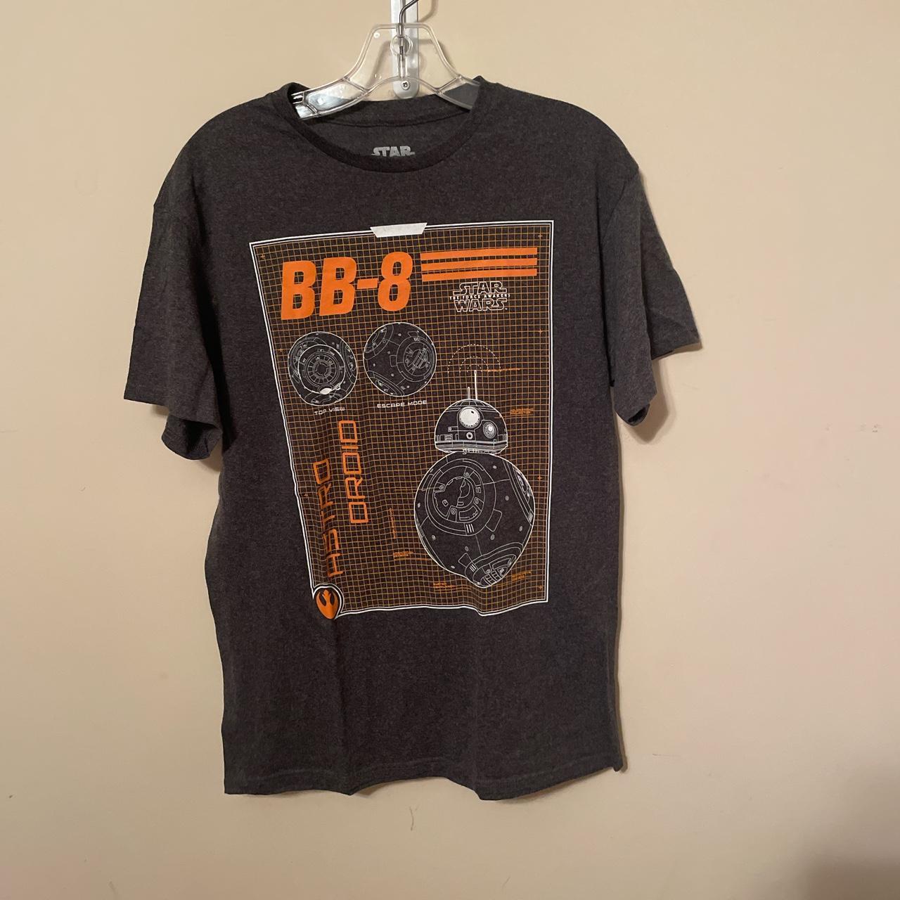 Star Wars bb-8 shirt - Depop
