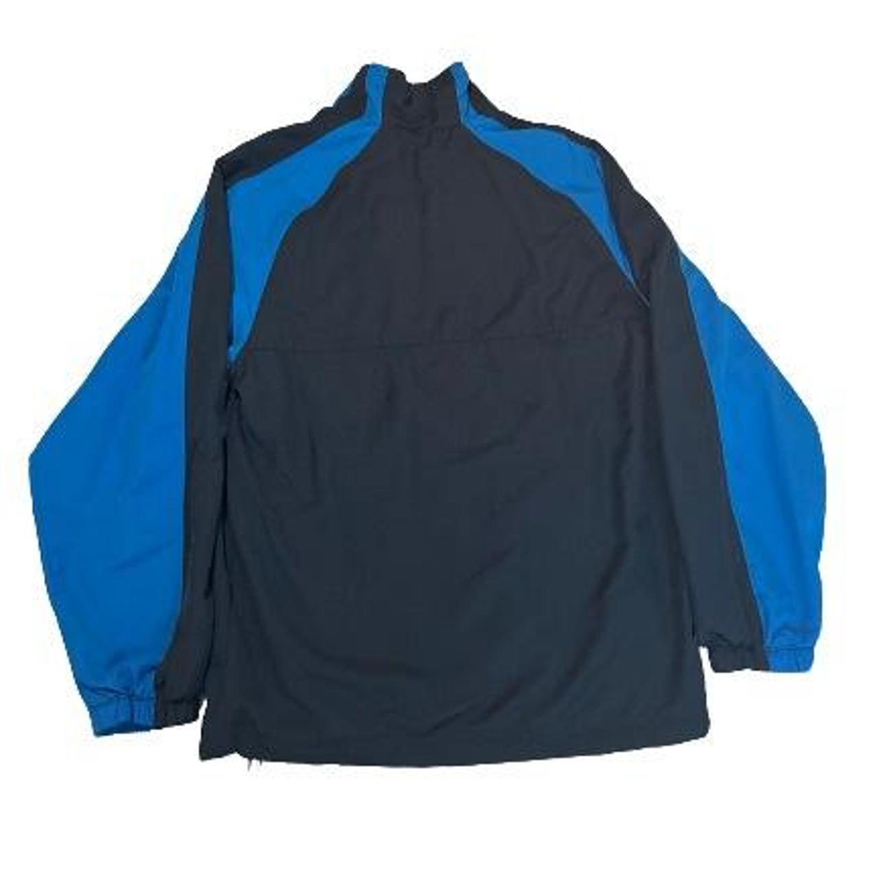 Navy Blue Nike Track Zip Up Size M Measurements:... - Depop