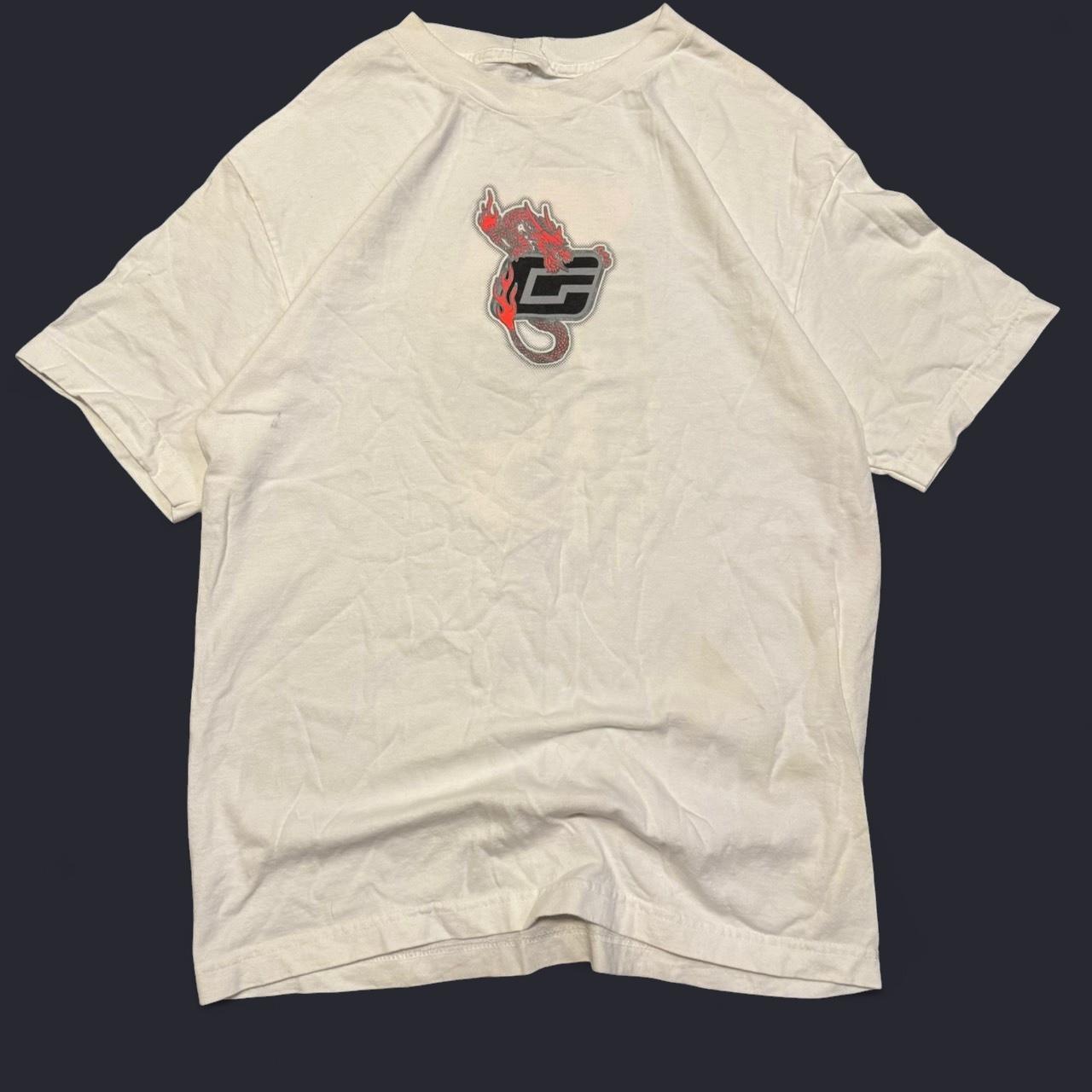 Vintage dragon gotcha surfwear tee shirt tag ripped,... | Depop