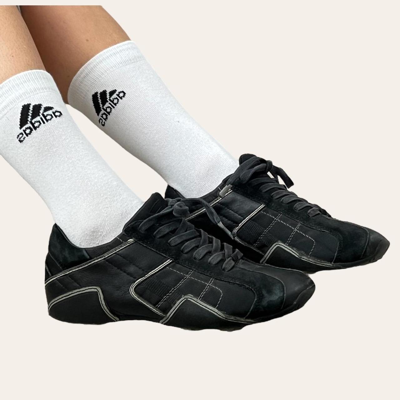 Diesel Square Toe Vintage Trainers Sneakers size 3... - Depop