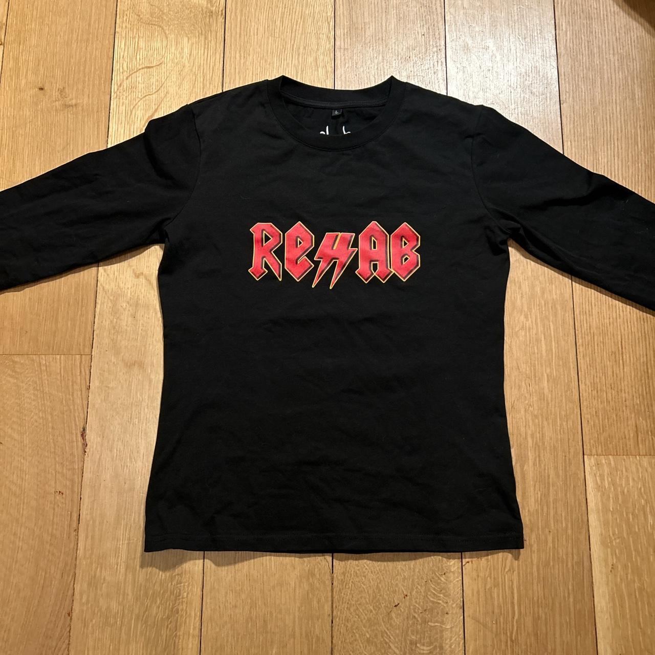brand new “rehab rocks” long sleeve i only tried it... - Depop