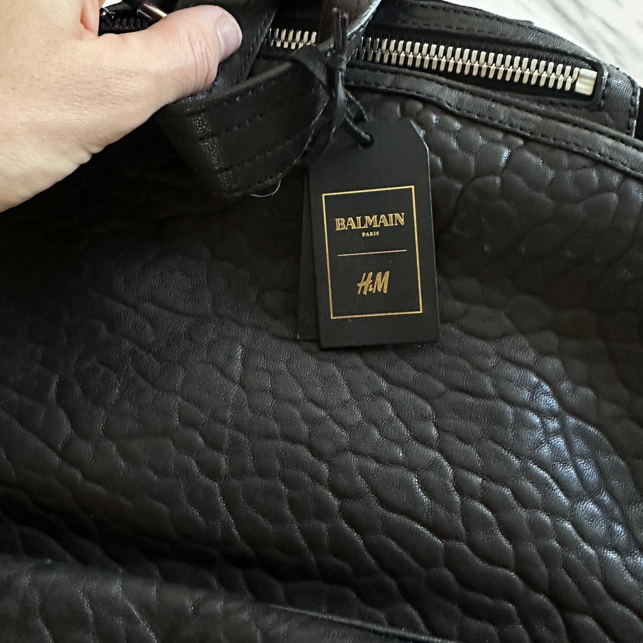 Balmain H&M Backpack black NEW with Tag never... - Depop