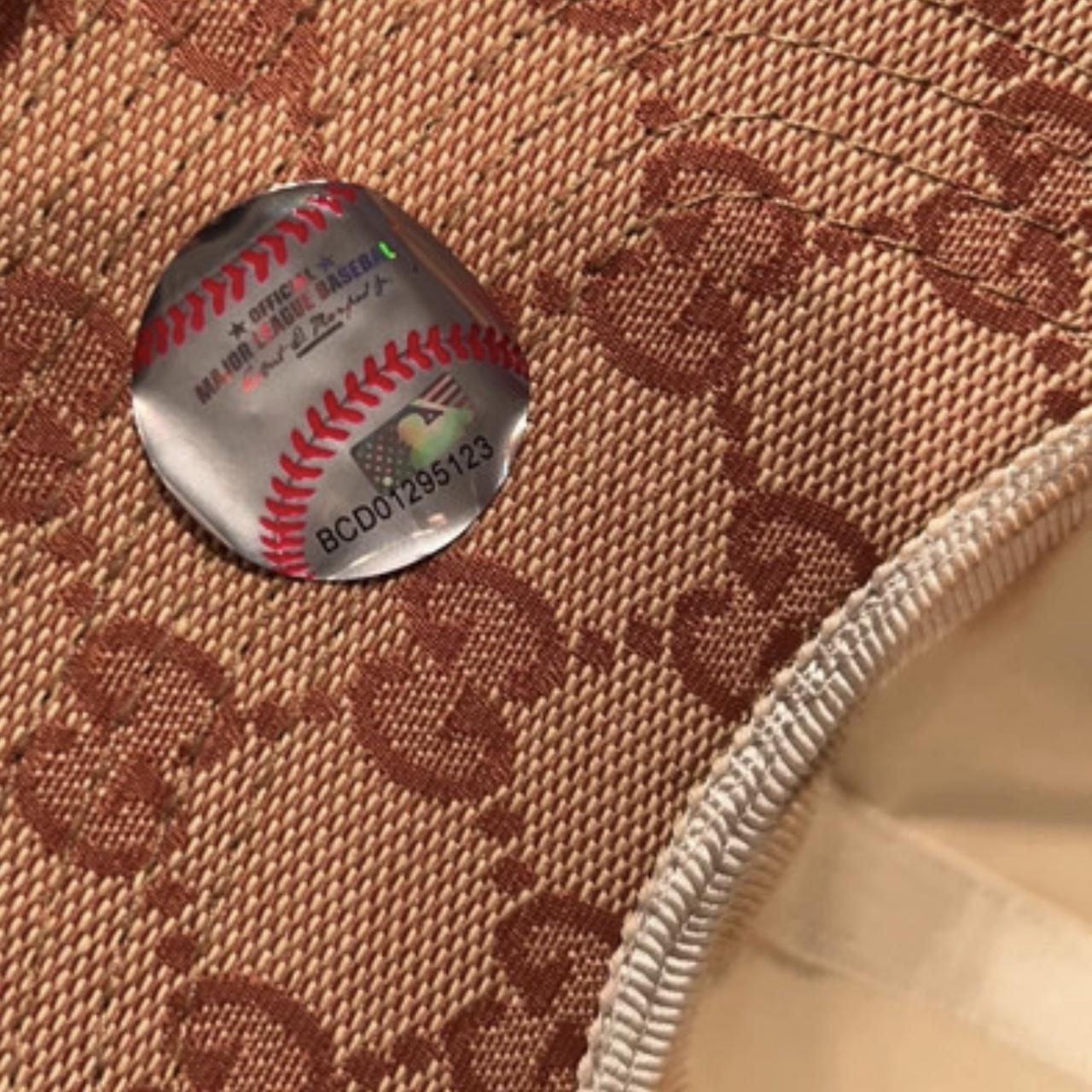 Gucci New York yankees cap. Worn once. Rare cap. - Depop