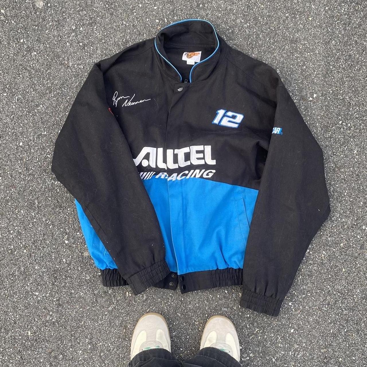 L racing jersey alltel winners circle nascar, sold... - Depop
