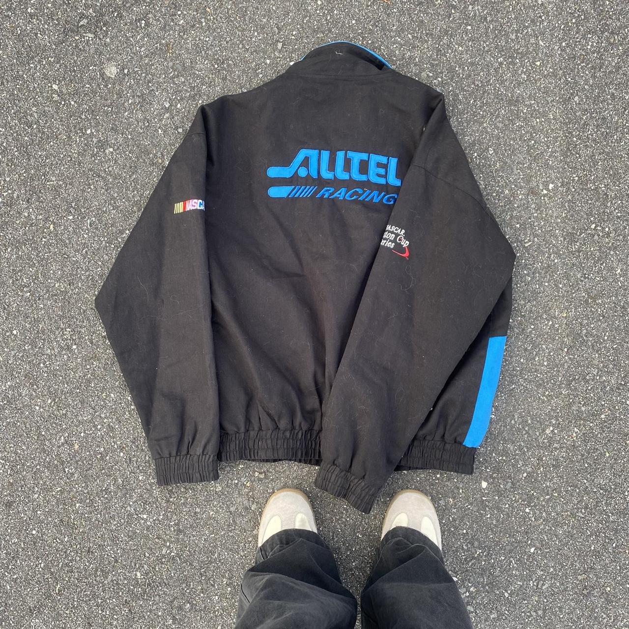 L racing jersey alltel winners circle nascar, sold... - Depop