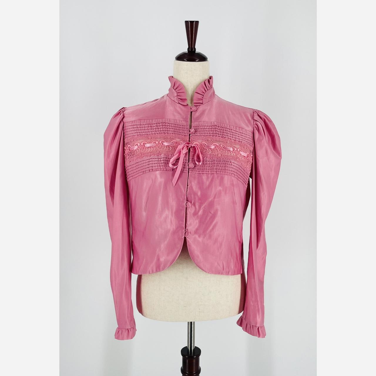 VINTAGE- ROSA PULEO SZULE | LILY OF FRANCE - Satin... - Depop