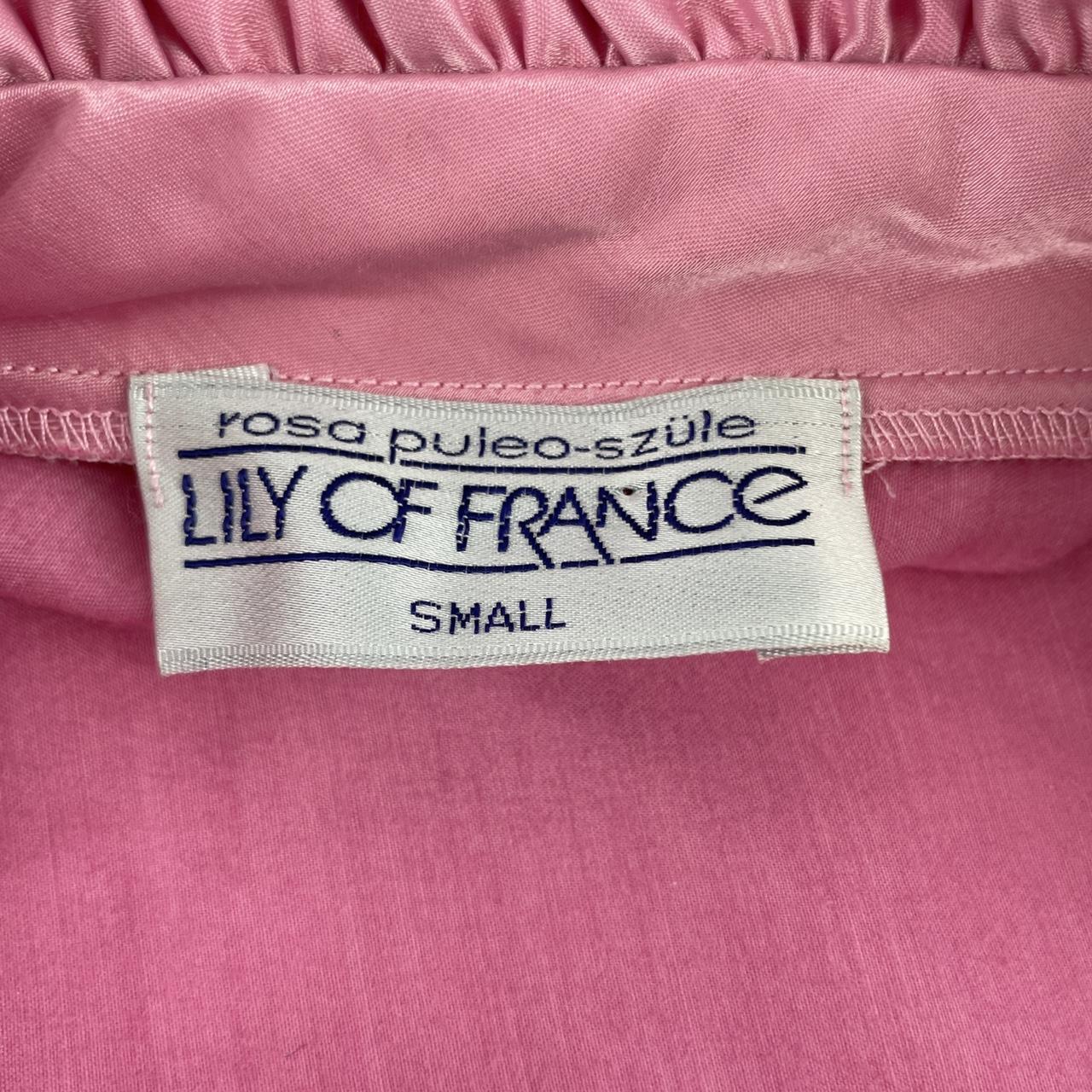 VINTAGE- ROSA PULEO SZULE | LILY OF FRANCE - Satin... - Depop