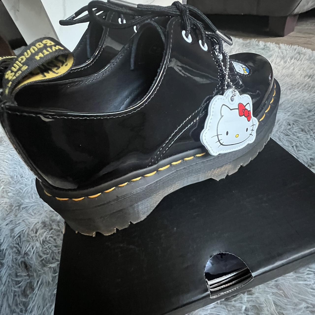 hello kitty doc martens ! shoes were only worn like... - Depop