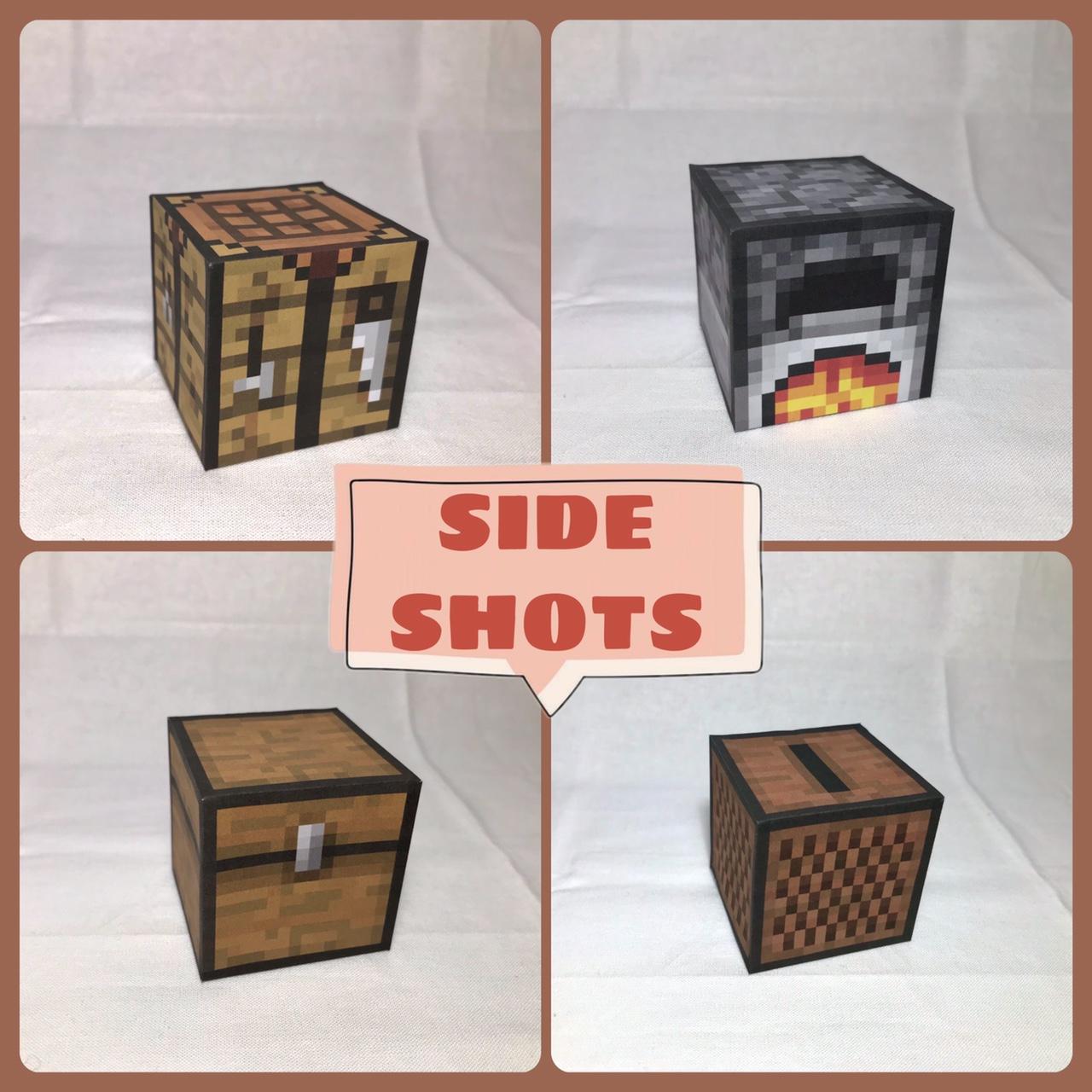 Minecraft - Minecraft 3D paper figures ( house pack... | Depop