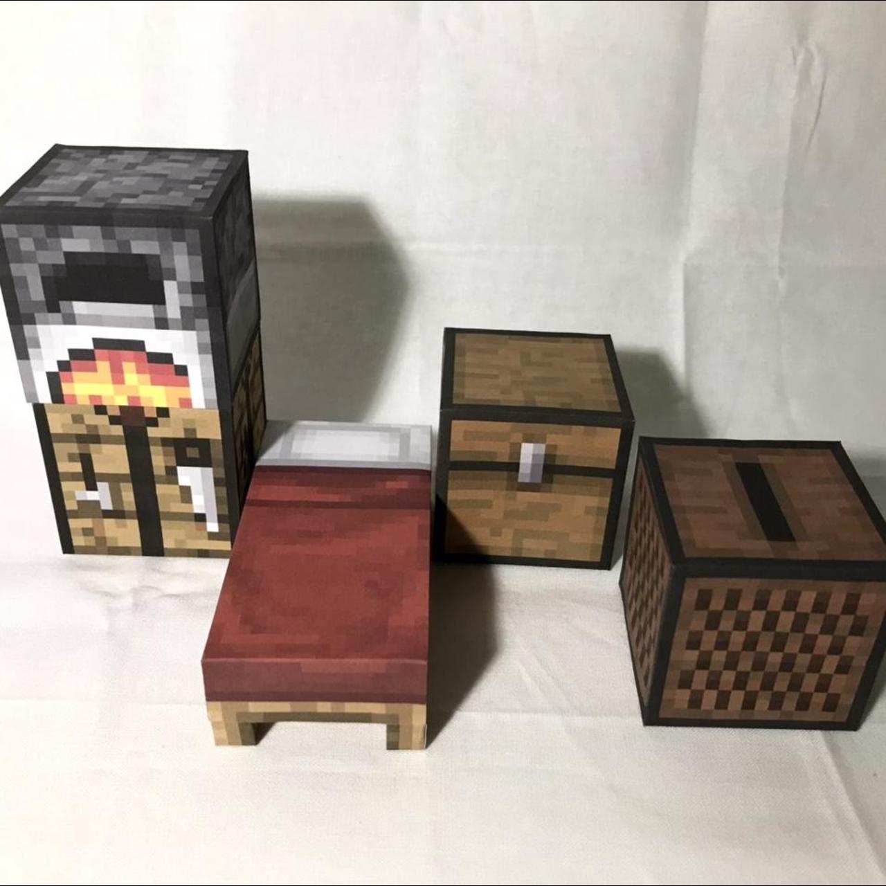 Minecraft - Minecraft 3D paper figures ( house pack... | Depop