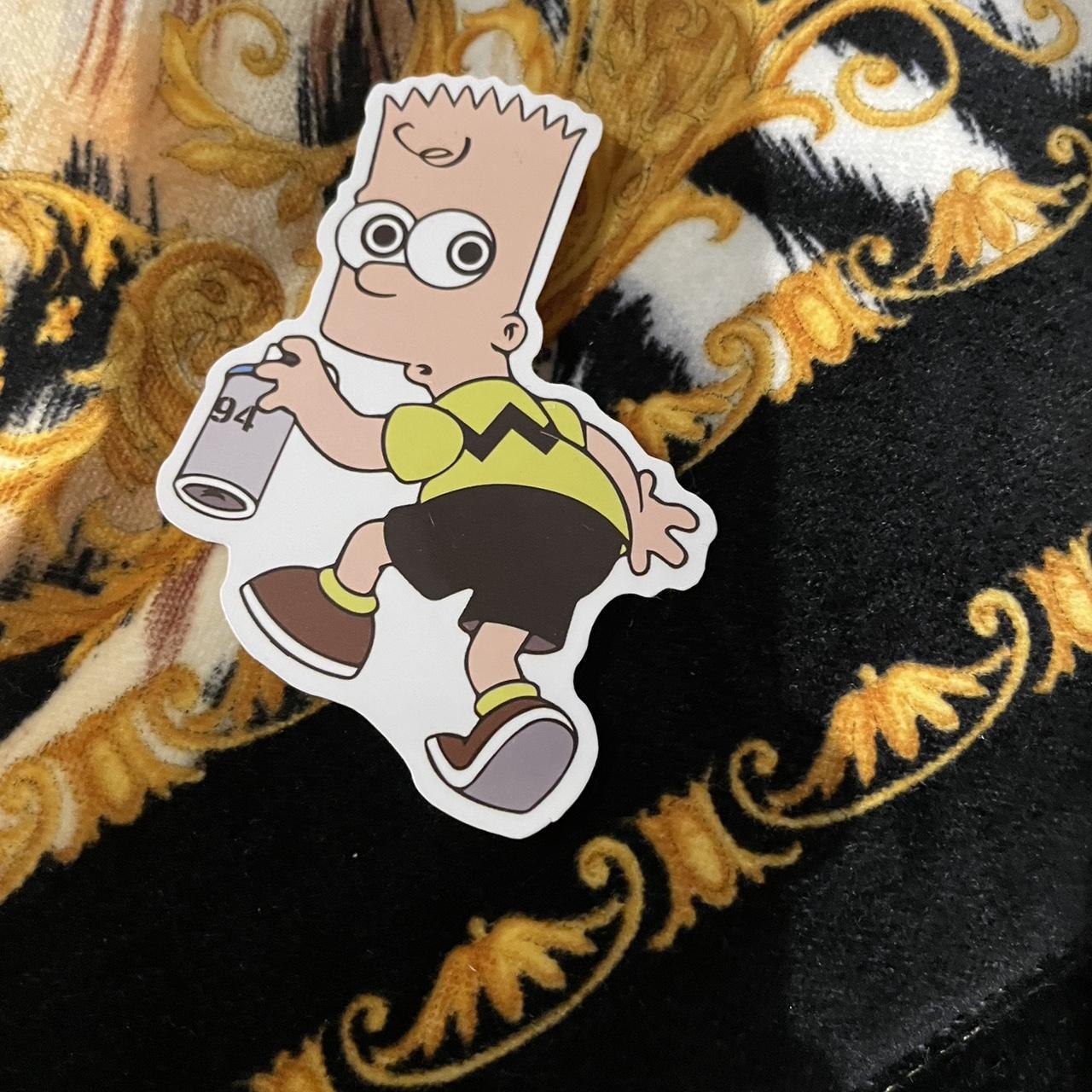 Bart Simpson sticker - Depop