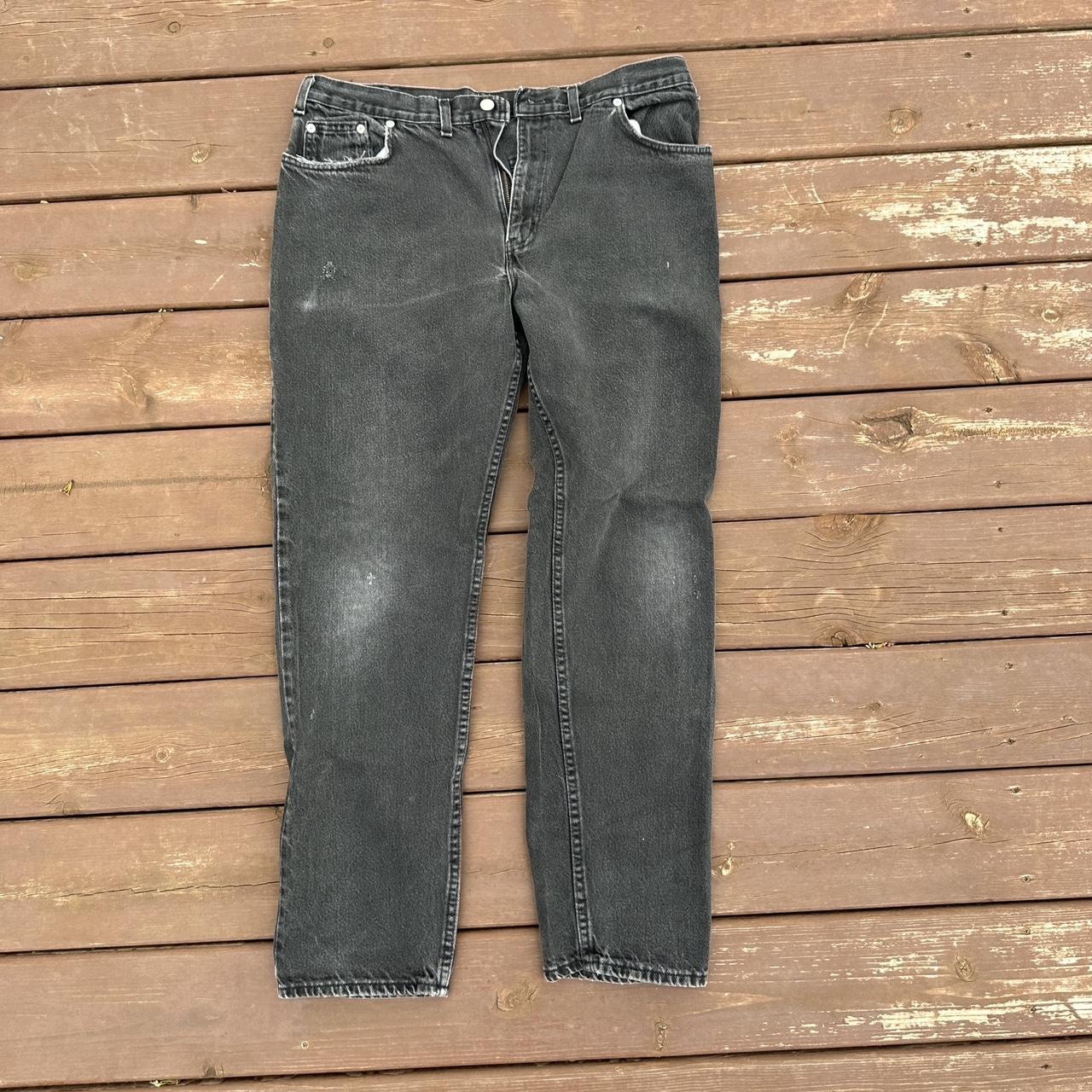 Faded Glory Men's Black Jeans | Depop
