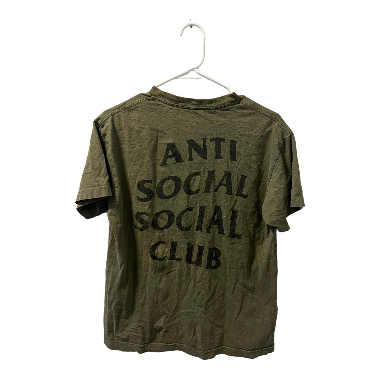 Anti social social club t shirt size medium... - Depop