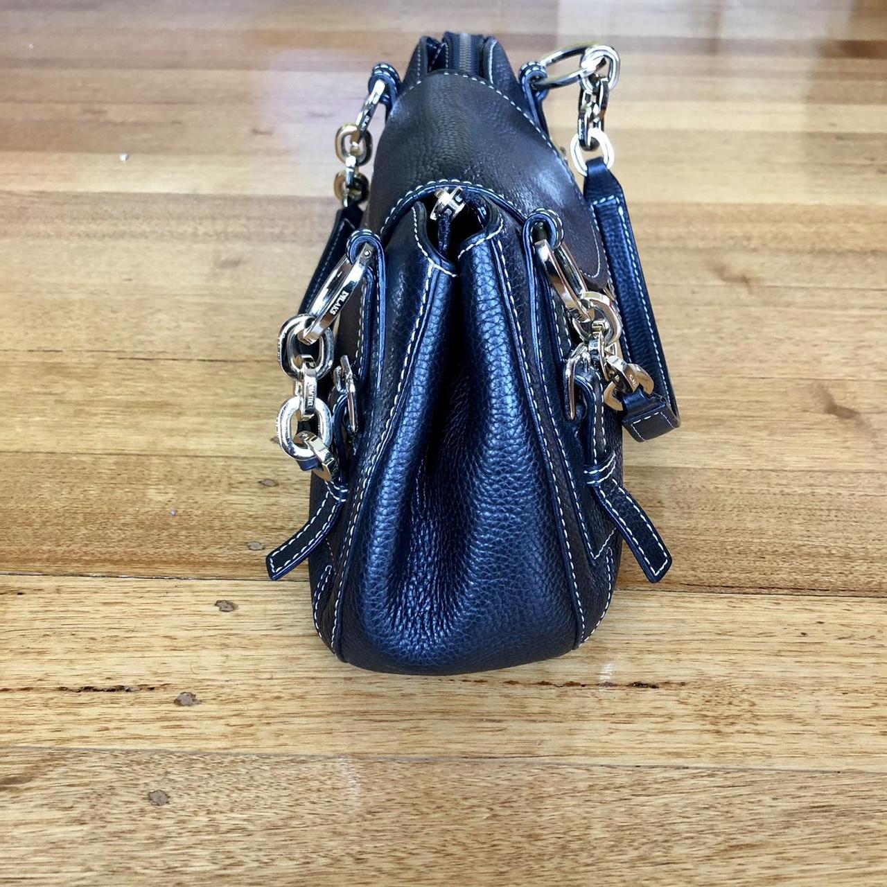 Beautiful Dilaks black leather baguette shoulder bag... - Depop
