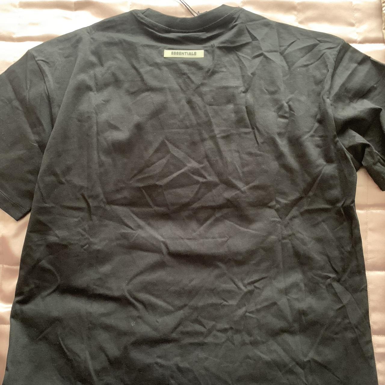 Fear Of God ESSENTIALS black t-shirt Brand new with... - Depop