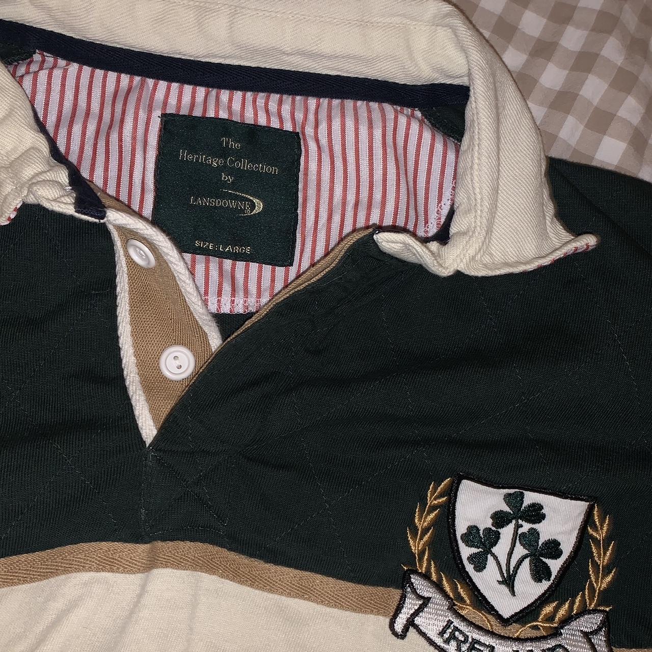 Lansdowne Ireland Rugby Polo Size large... - Depop